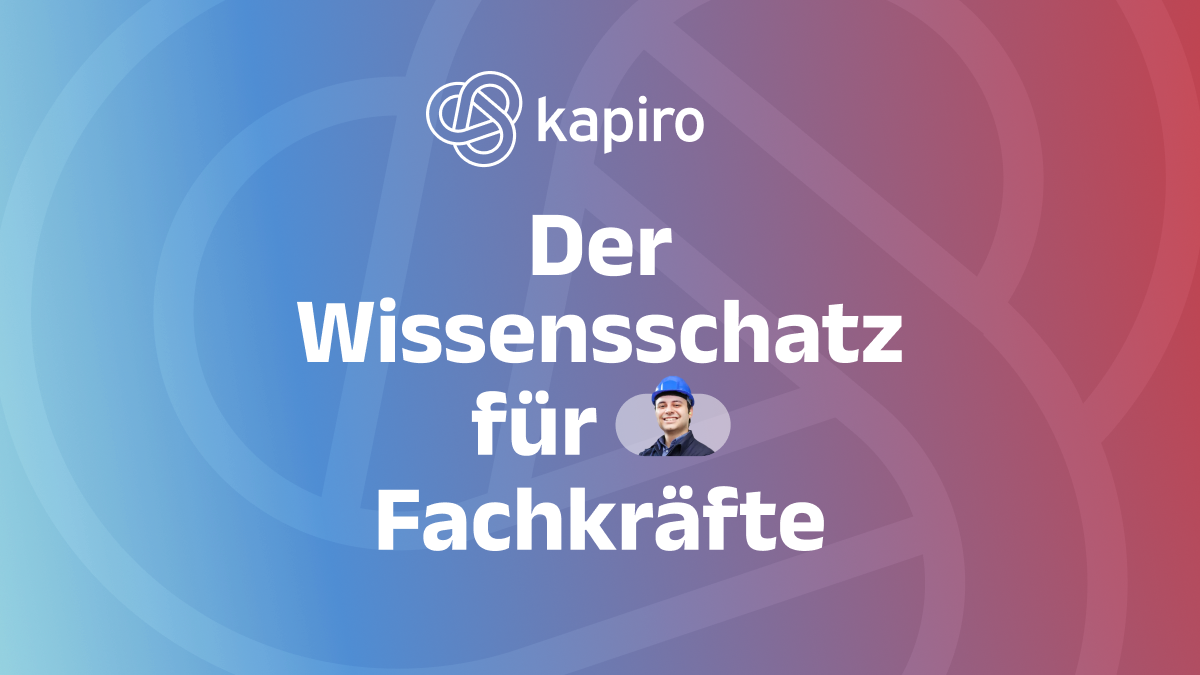 Impressum - Kapiro - Der Wissensschatz für Fachkräfte